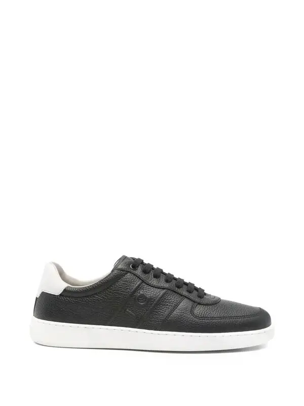 FERRAGAMO Lace-up Panelled Sneakers