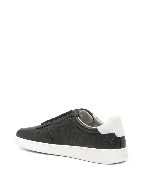 FERRAGAMO Lace-up Panelled Sneakers