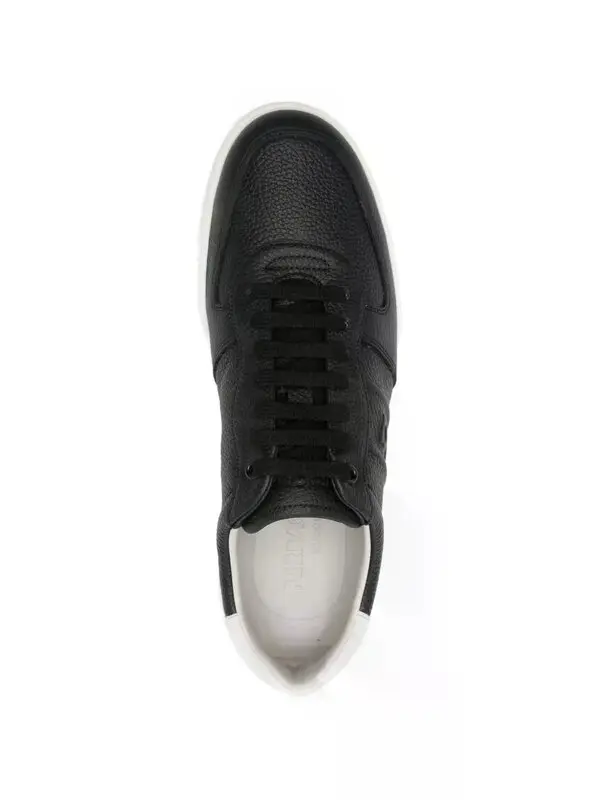 FERRAGAMO Lace-up Panelled Sneakers