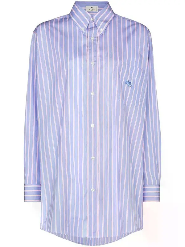 Etro Oversize Pinstripe Shirt