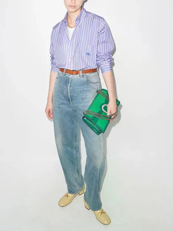 Etro Oversize Pinstripe Shirt