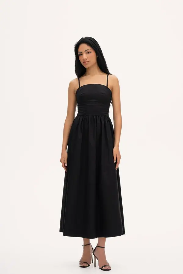 MandiBreeze Rose Dress - Black