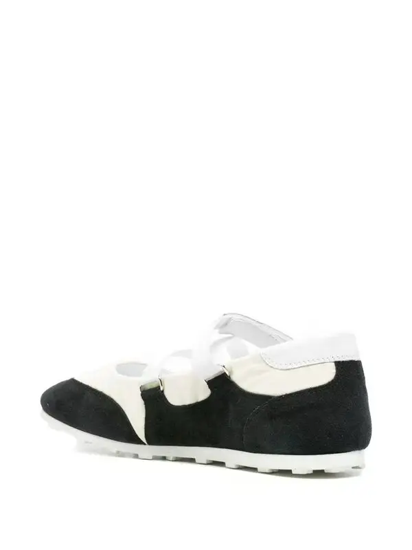 Marni Round-toe Ballet Flats - Black