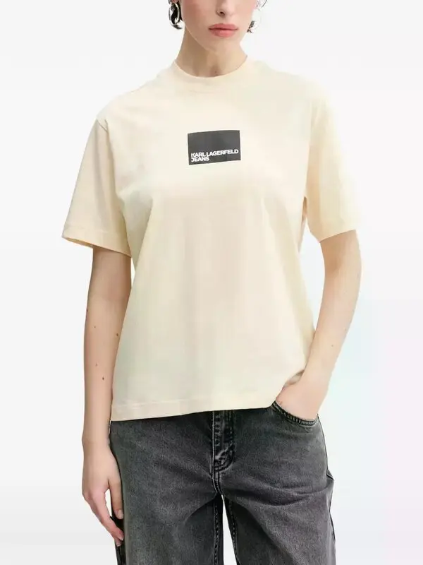 Karl Lagerfeld Logo-print Crew-neck T-shirt