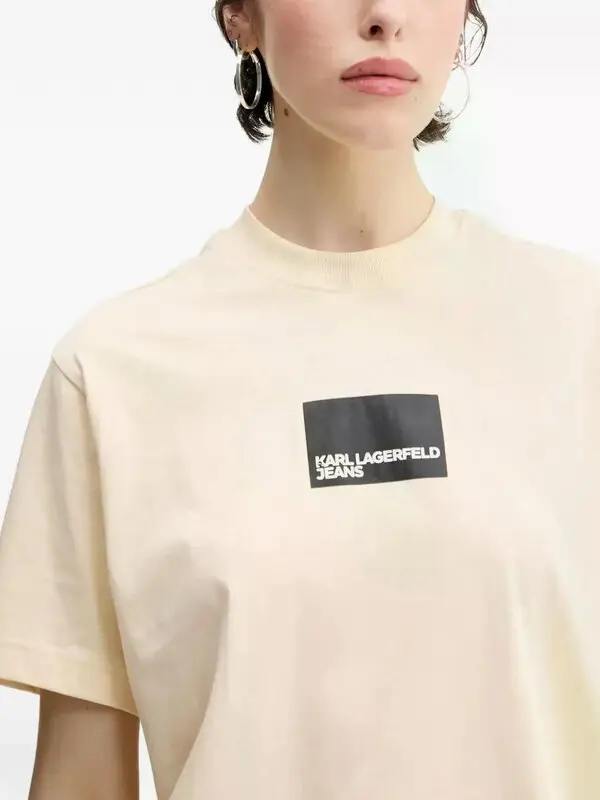 Karl Lagerfeld Logo-print Crew-neck T-shirt