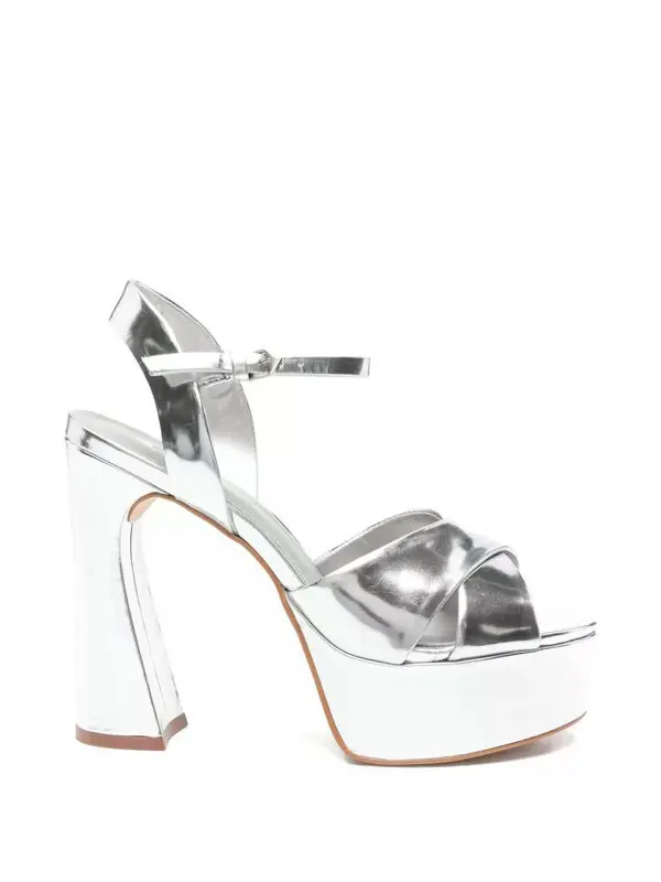 ANDREA CARRANO Platform Crossover Sandals
