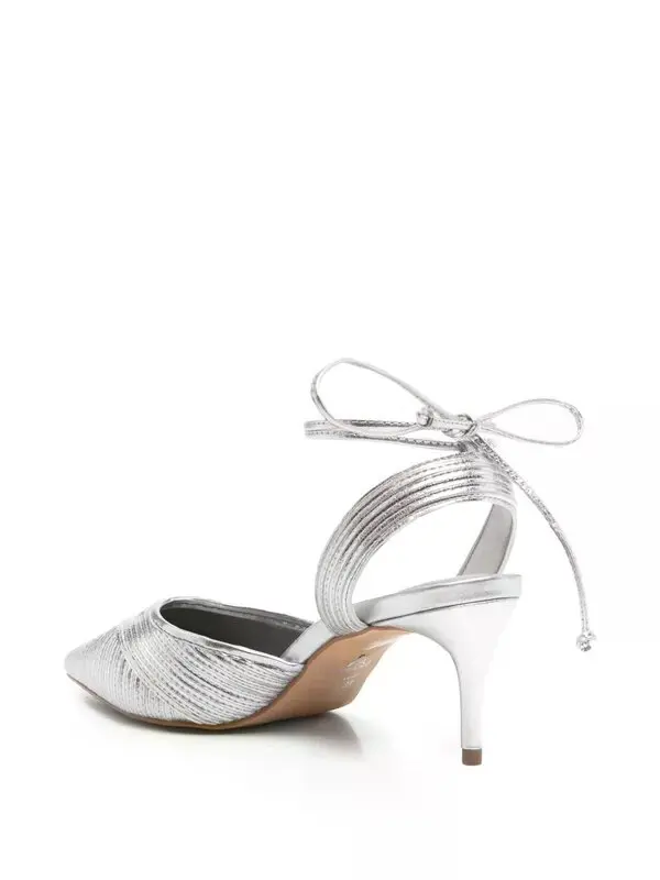 ANDREA CARRANO Pointed-toe Ankle-strap Pumps