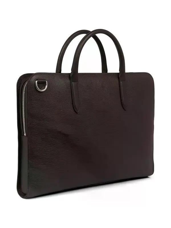 Smythson Ludlow Briefcase - Brown