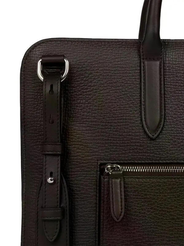 Smythson Ludlow Briefcase - Brown
