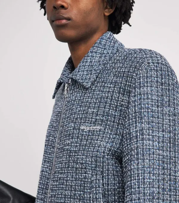 WOOYOUNGMI Cotton-blend Tweed Jacket