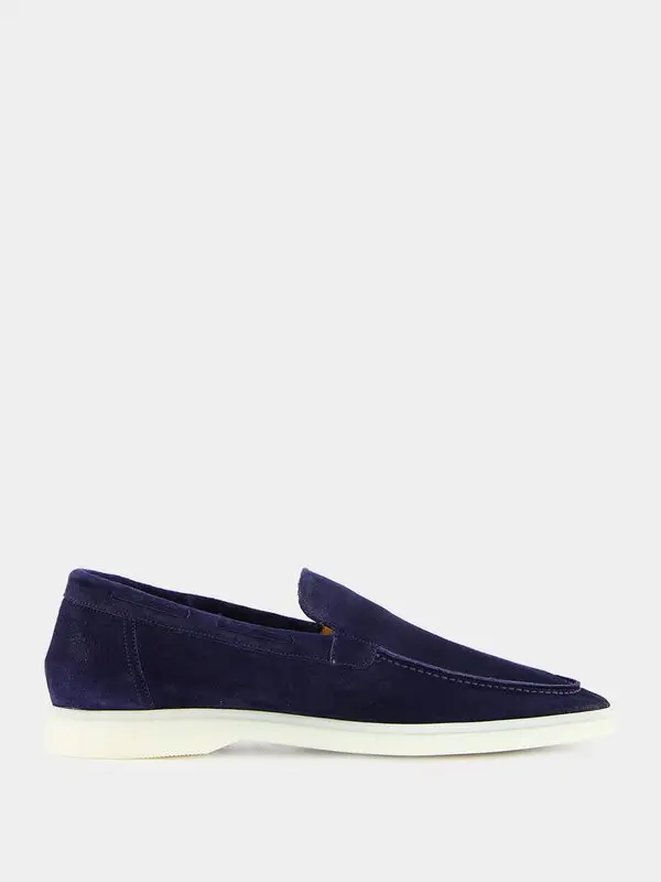 AURELIEN Yacht Loafers - Blue
