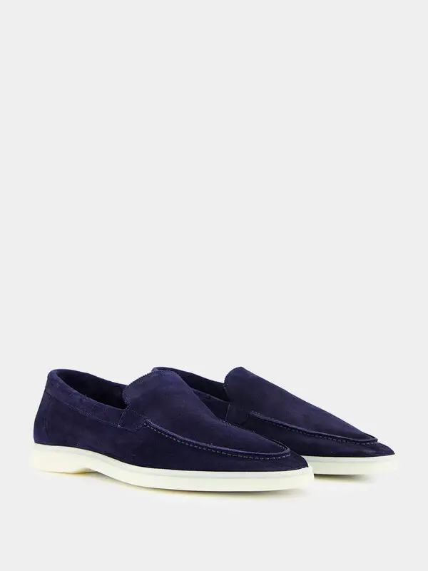 AURELIEN Yacht Loafers - Blue