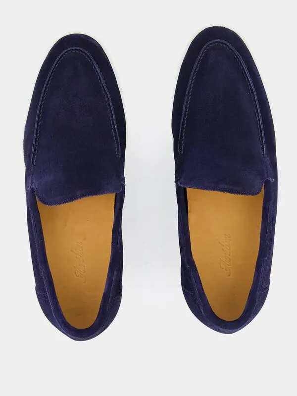 AURELIEN Yacht Loafers - Blue