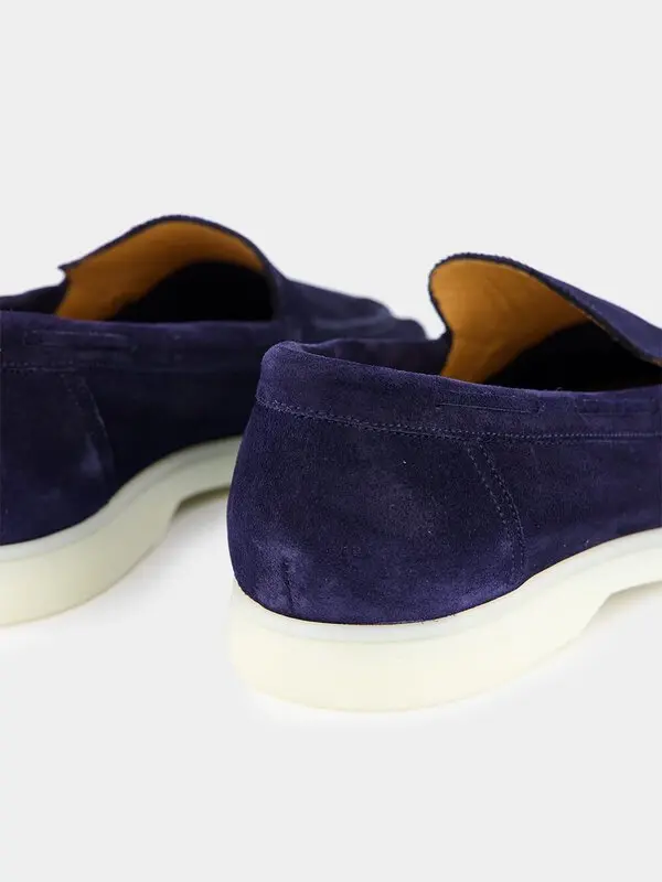 AURELIEN Yacht Loafers - Blue