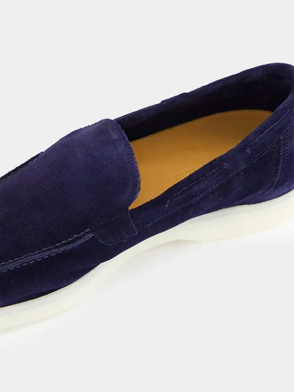 AURELIEN Yacht Loafers - Blue