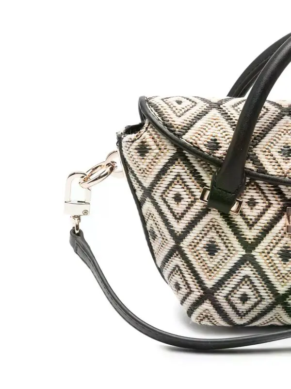 Guess Mini Sophia Diamond-pattern Tote