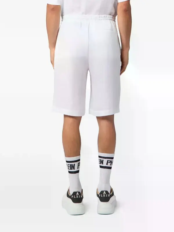 Philipp Plein Drawstring Embroidery Shorts