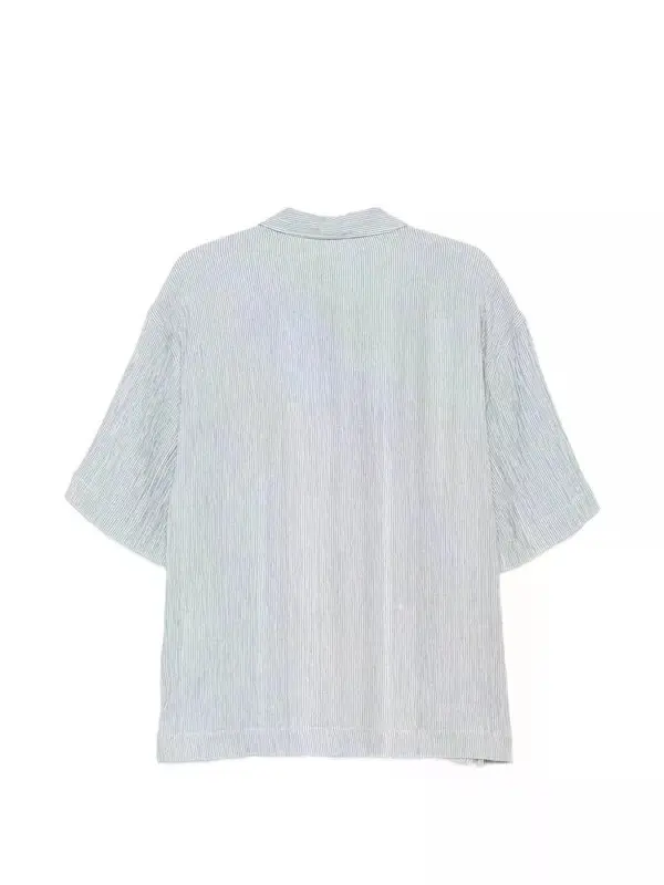 SUNFLOWER Pinstripe Pocket Shirt - Blue