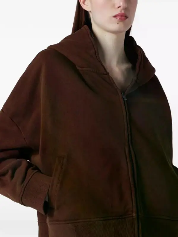 ENTIRE STUDIOS Eternal Zip-up Hoodie - Brown