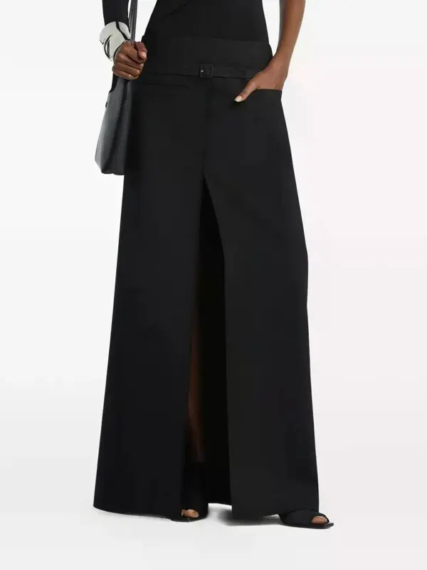 COURREGES Flap-pocket Maxi Skirt