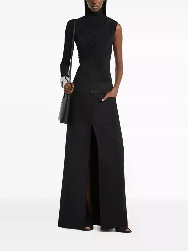 COURREGES Flap-pocket Maxi Skirt