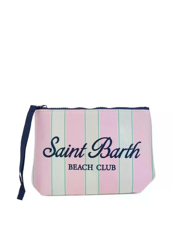 MC2 SAINT BARTH Striped Pouch - Pink