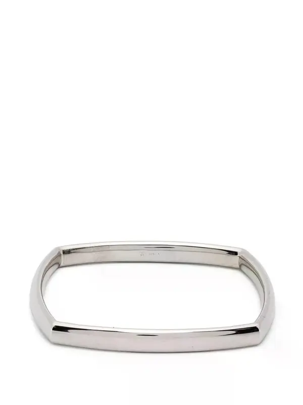 Tom Wood Frame Bangle - Silver