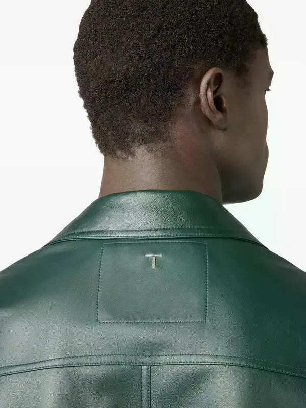TOD'S Flap-pockets Leather Jacket