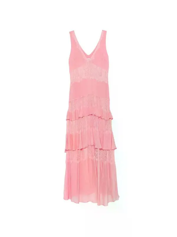ERMANNO FIRENZE Lace Tiered Dress