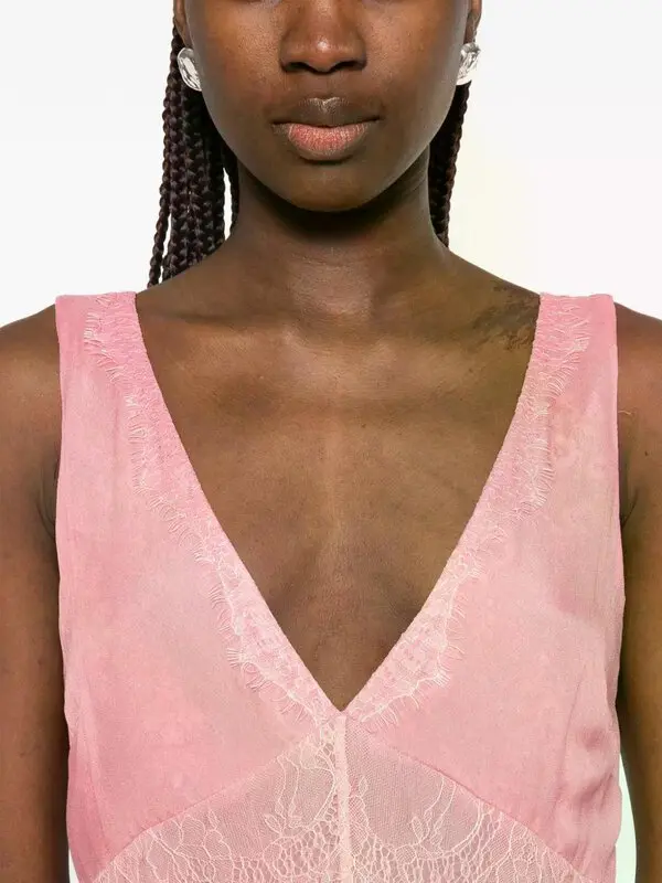 ERMANNO FIRENZE Lace Tiered Dress