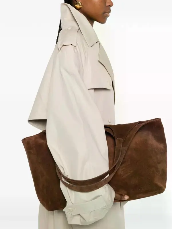 AESTHER EKME Cabas Supple Panelled Shoulder Bag - Brown