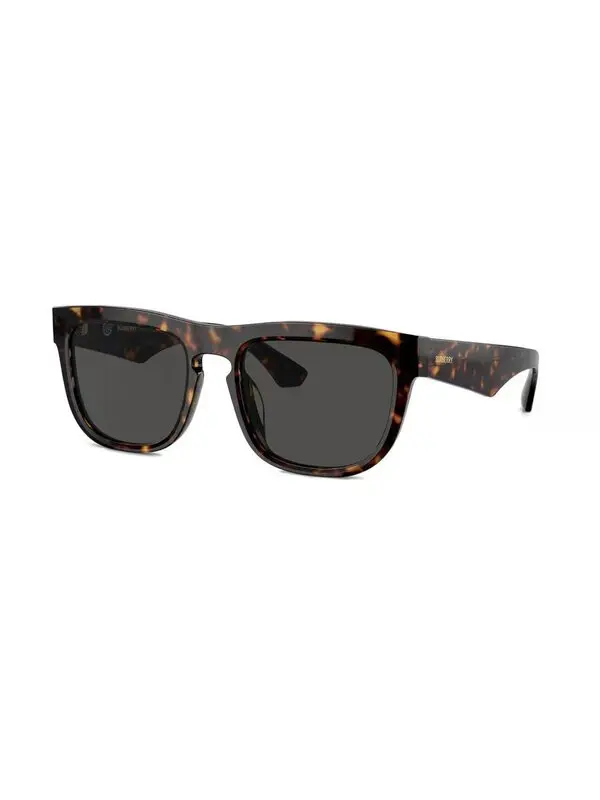 Burberry Tortoise-shell Square Frame Sunglasses - Brown