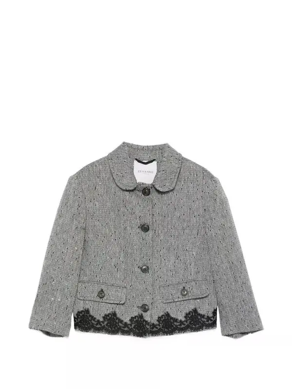 ERMANNO FIRENZE Lace-trimmed Jacket