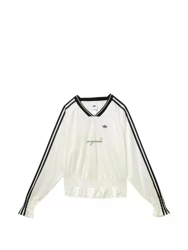 Adidas Smocked T-shirt - White
