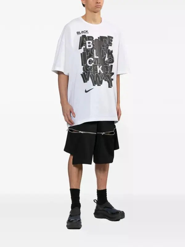 Comme Des Garçons X Nike Logo-print T-shirt