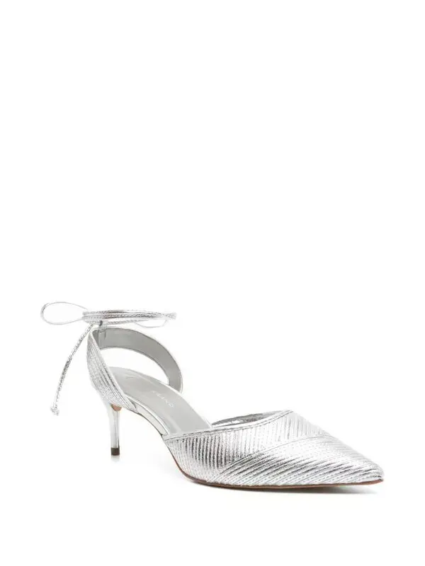 ANDREA CARRANO Pointed-toe Ankle-strap Pumps