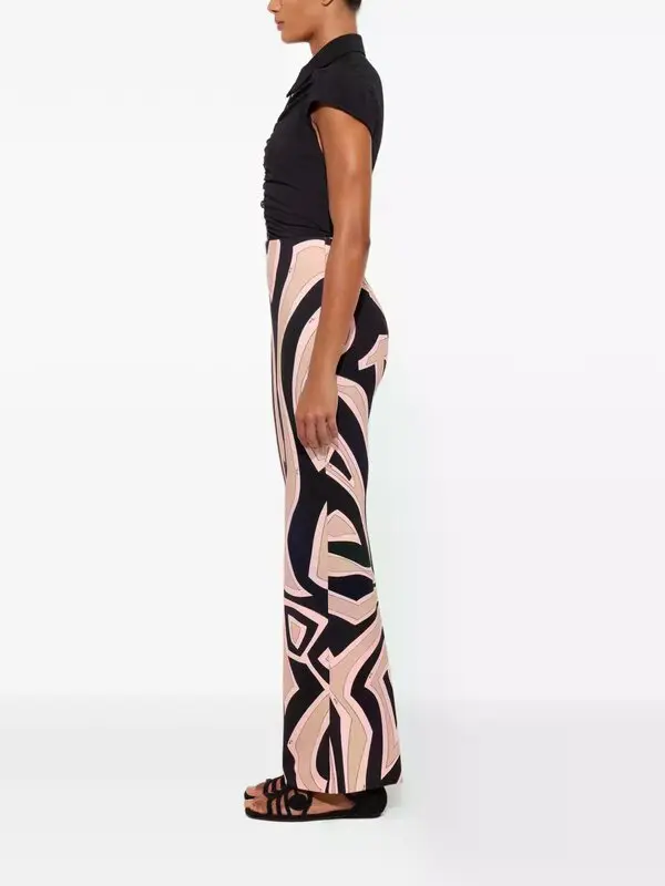 Emilio Pucci Labirinto Print Fitted Long Skirt
