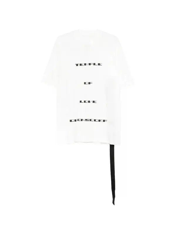 Rick Owens Graphic-print T-shirt - White
