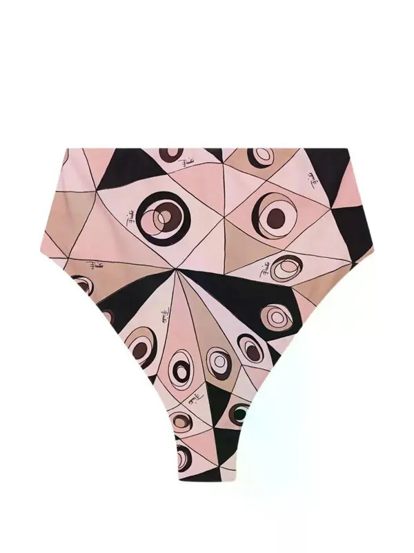 Emilio Pucci Occhi Print Bikini Bottom - Pink