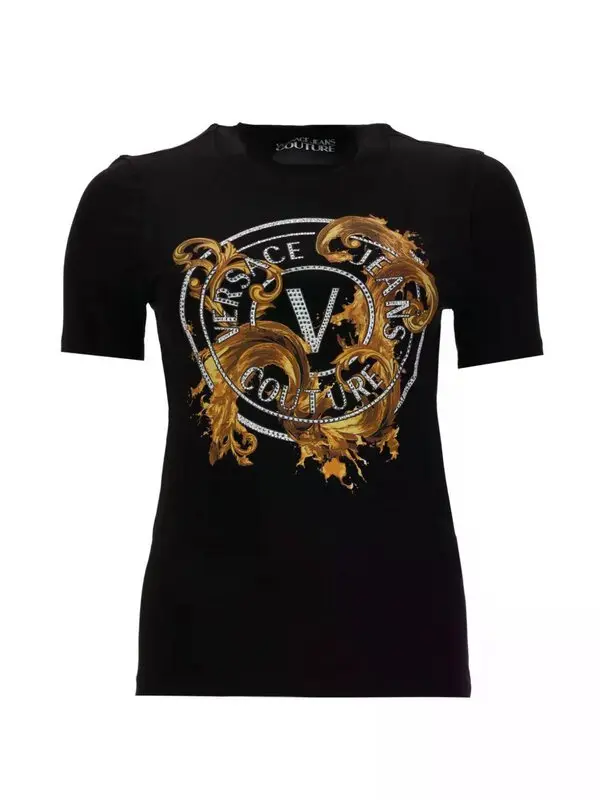Versace Printed T-shirt - Black