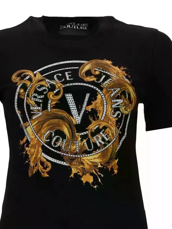 Versace Printed T-shirt - Black