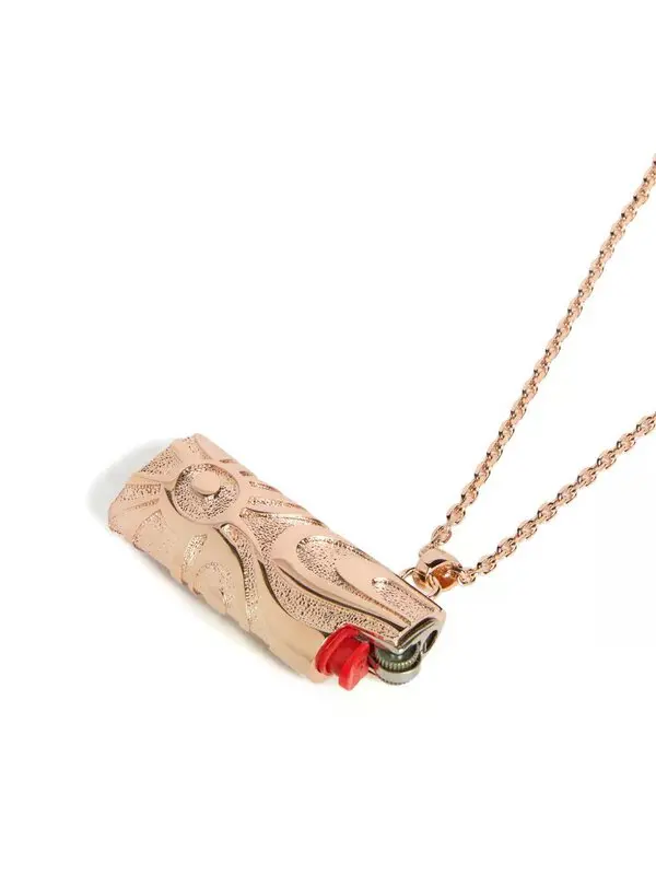 Emilio Pucci Sautoir Lighter Holder Necklace