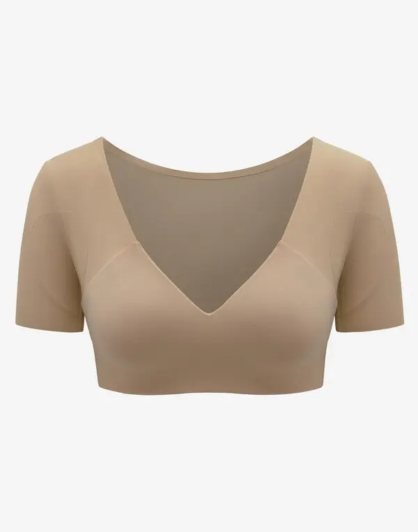 THIRDLOVE Thermoregulating Tempsync™ Sweat Guard Wireless Bra - Taupe