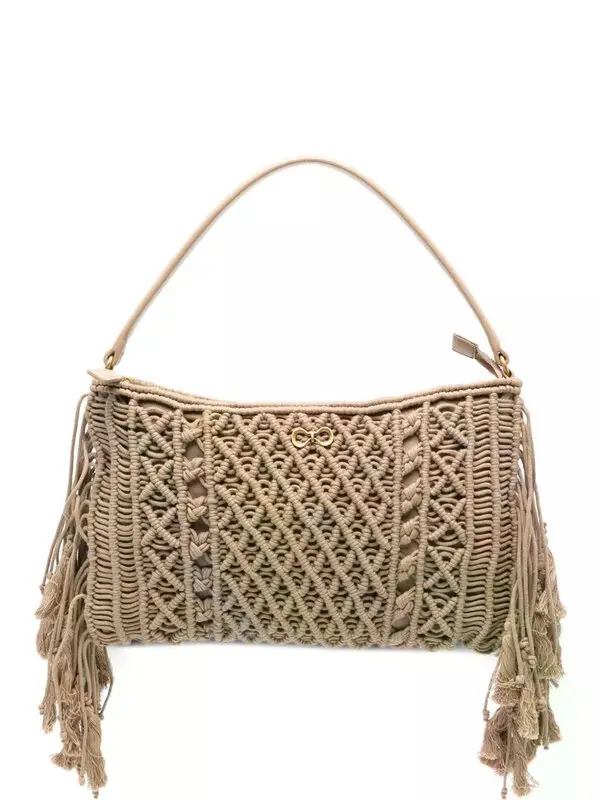 TWINSET Tassel-detail Shoulder Bag