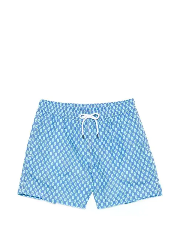 Fedeli Madeira Swim Shorts - Blue