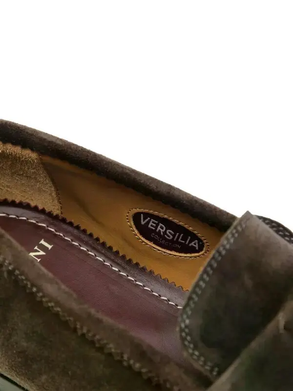 STURLINI FIRENZE Suede Strap Loafers
