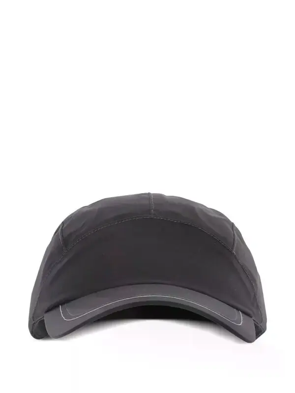 AND WANDER Panelled Cap - Black
