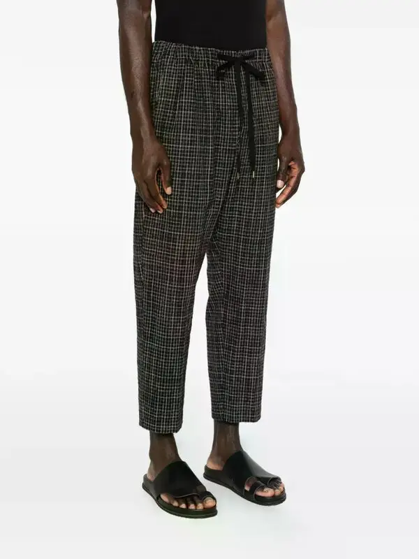 INDIVIDUAL SENTIMENTS Plaid Trousers