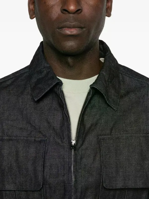 INDIVIDUAL SENTIMENTS Flap-pocket Denim Jacket