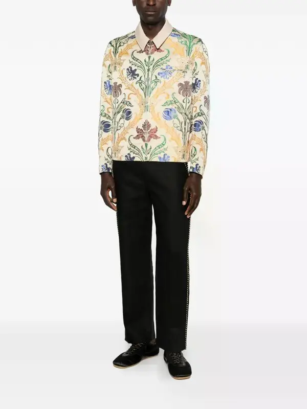 Junya Watanabe Floral-motifs Jacket